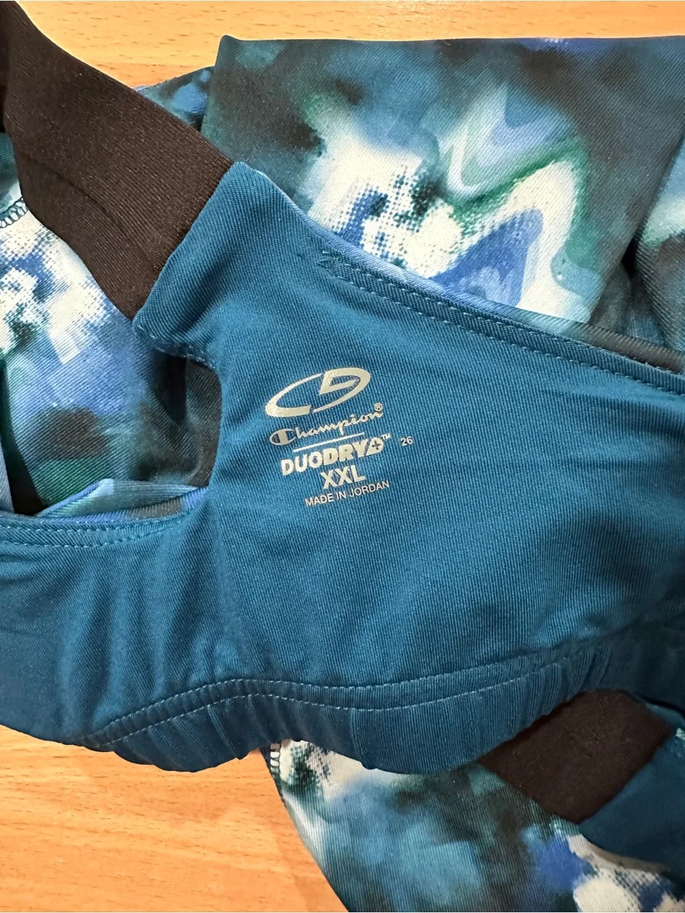 Champion | Swim | Champion Tankini With Blue And Green Watercolor Print ...
